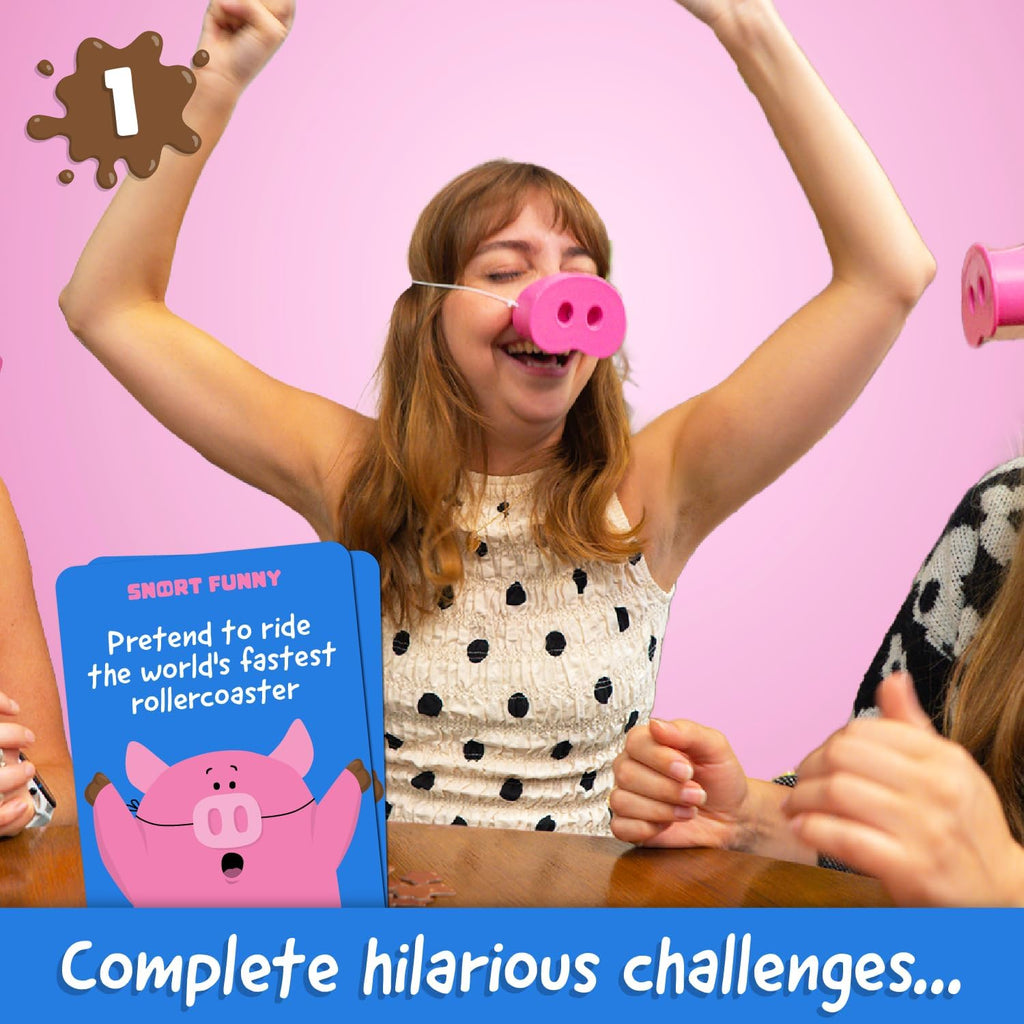 🐷Snort Funny – The Oinkcredible You Laugh You Lose Party Game | Family ...